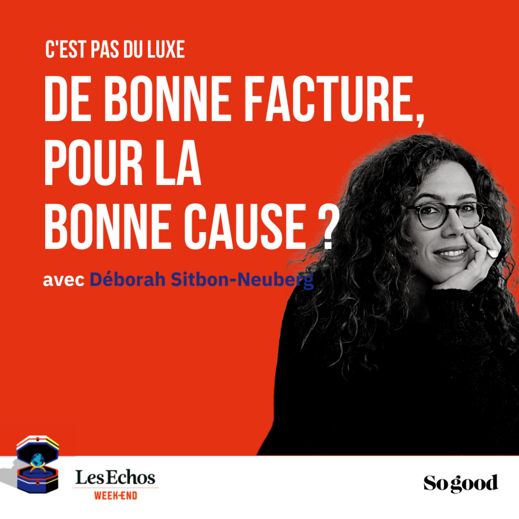 Épisode Déborah Sitbon-Neuberg : De bonne facture pour la bonne cause