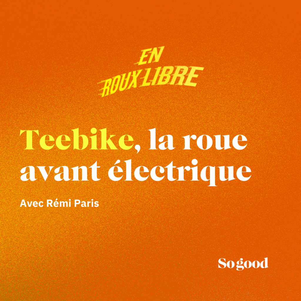 Épisode Teebike, la roue avant électrique